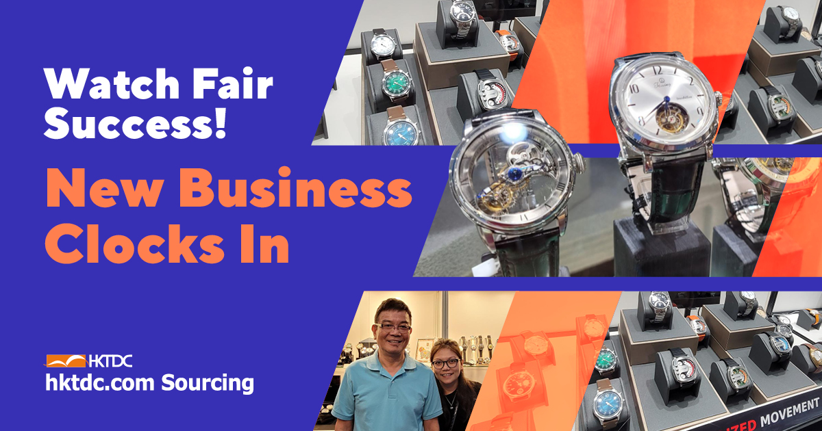 Watch & Clock Fair Gathers Global Buying Interests - HKTDC Newsbites